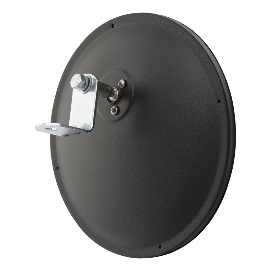 RETRAC | Offset-Mount Convex Mirror Head with J-Bracket