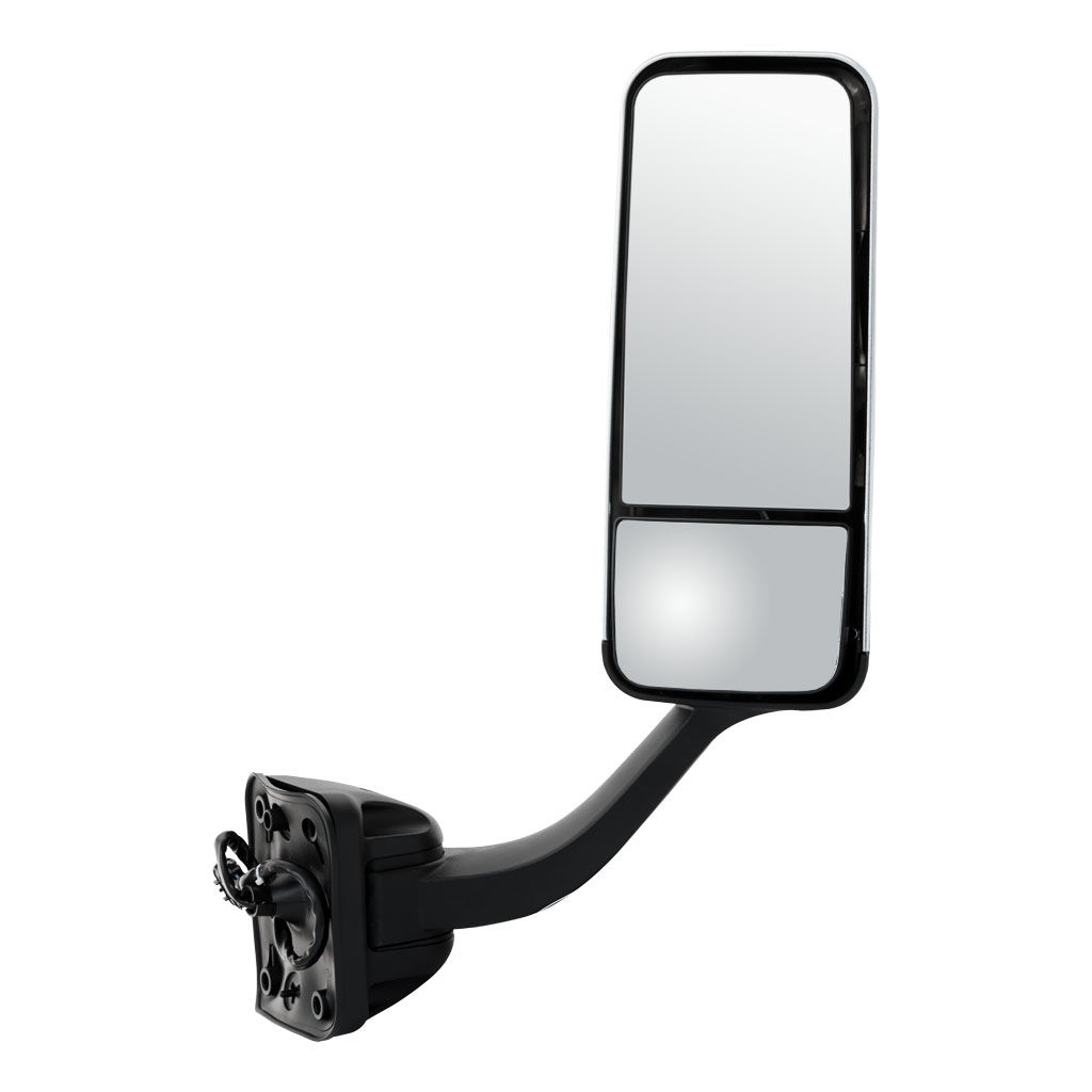 RETRAC | Motorized Dual-Vision Heated Pedestal-Mount Mirror Assembly