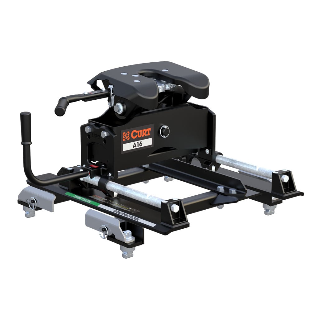 CURT Manufacturing - CURT A16 5th Wheel Hitch with Roller and GM Puck ...